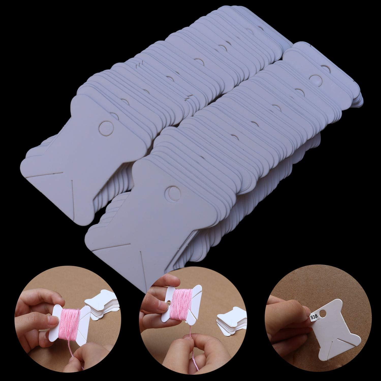 520 Pack Floss Bobbins with 500 Labels - Ideal for Needlepoint & Craft ...