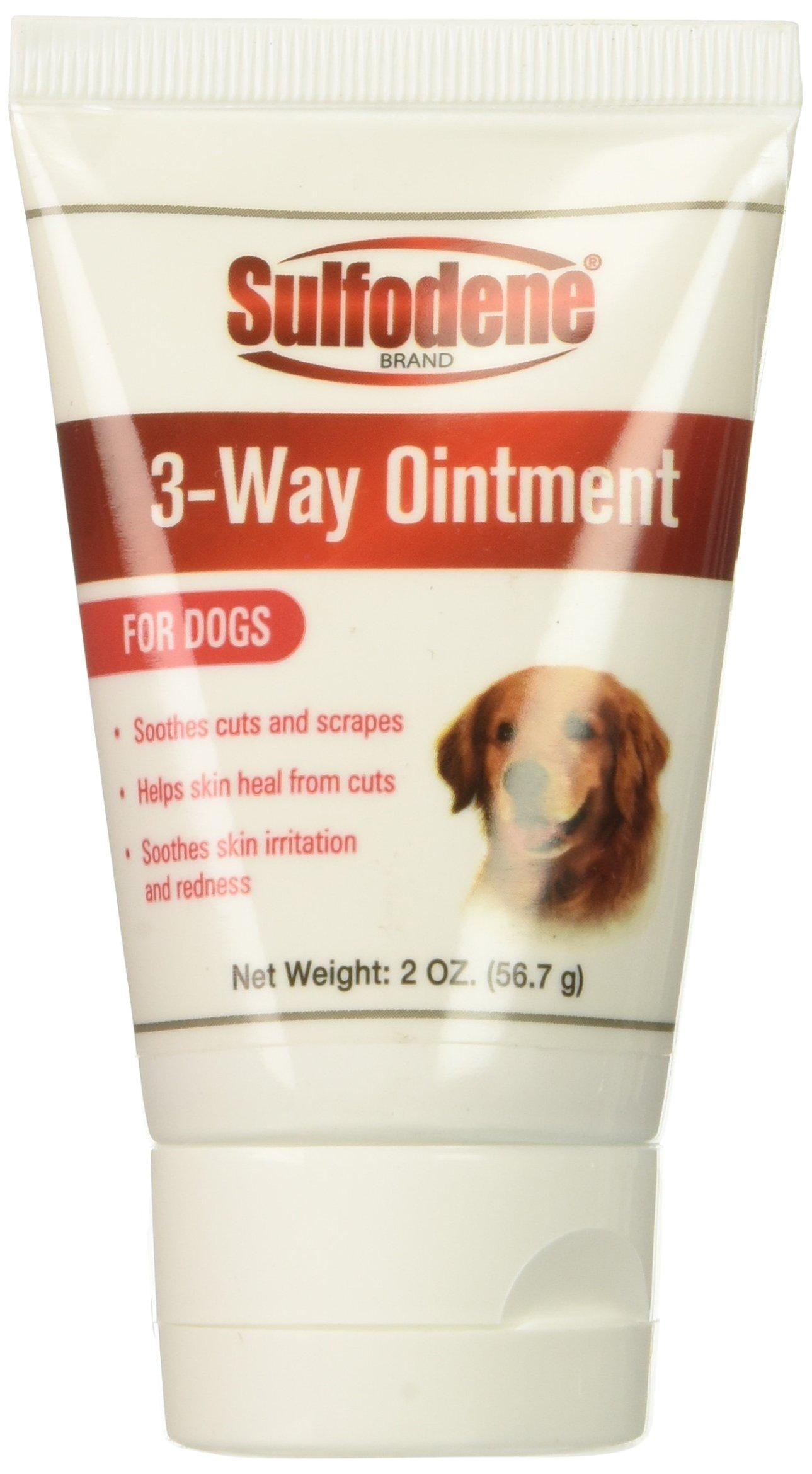 Sulfodene Wound Care 3 Way Ointment 2-Ounce (3 Pack) - Fast Healing for ...