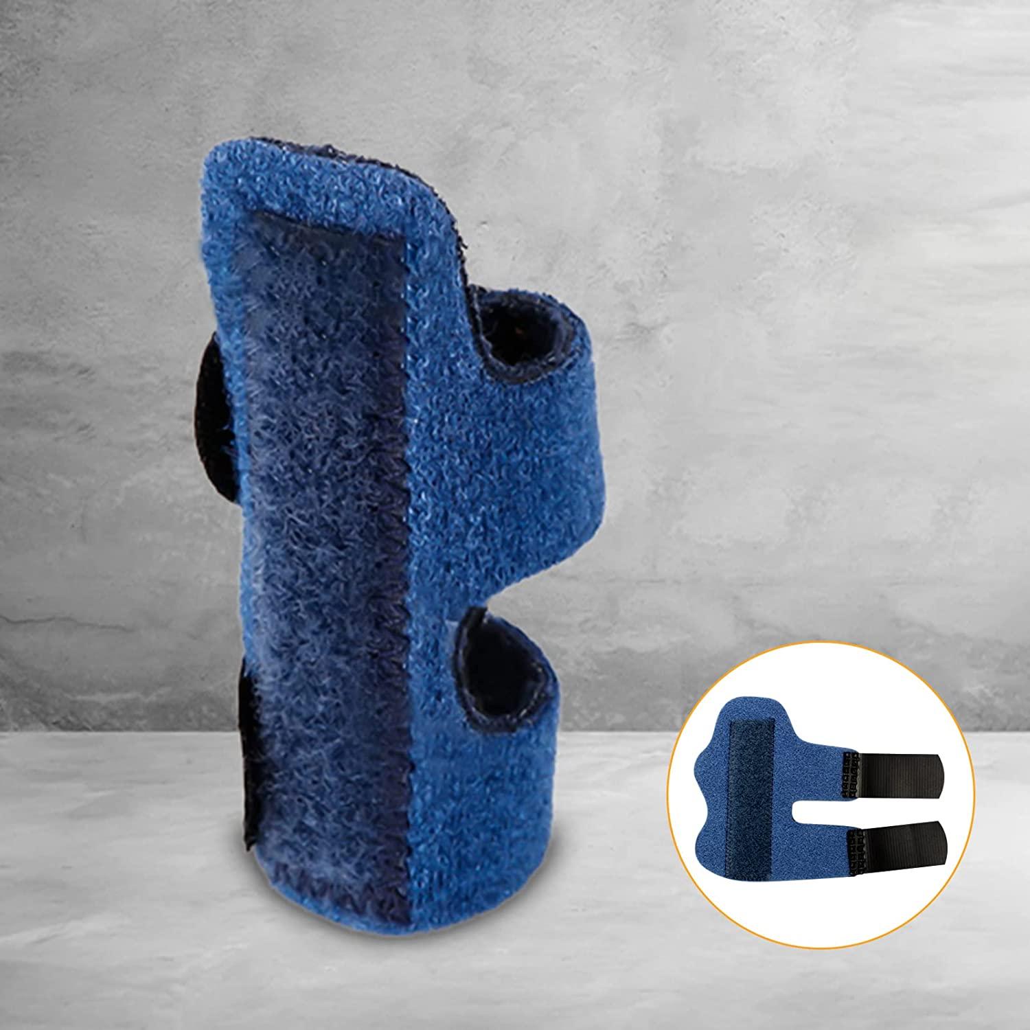 Jawflew Finger Splint Plus Sleeve - Trigger, Straightening, Pain Relief ...