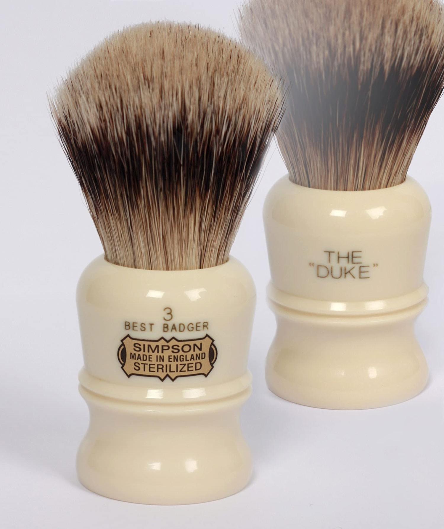Buy Duke 3 Best Badger Brush by Simpson - Premium Shaving Brush for ...