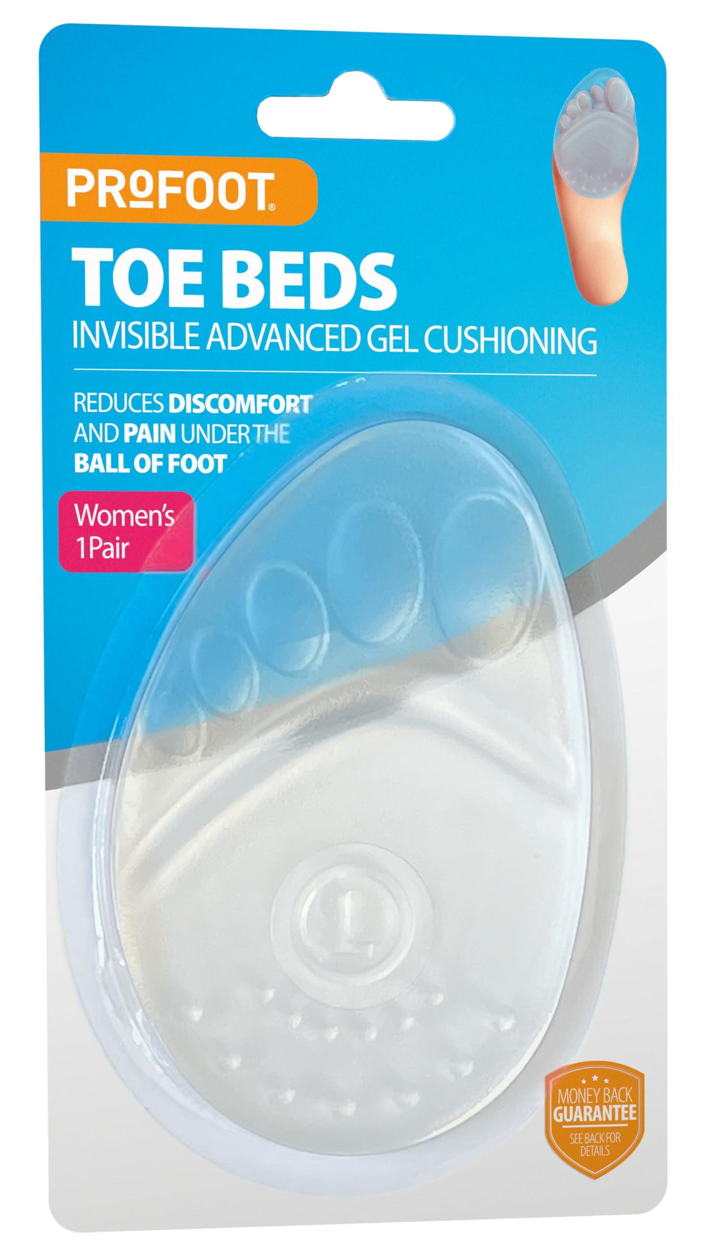 Profoot Toe Beds Cushions for Women - Comfort for Toes & Ball of Foot ...
