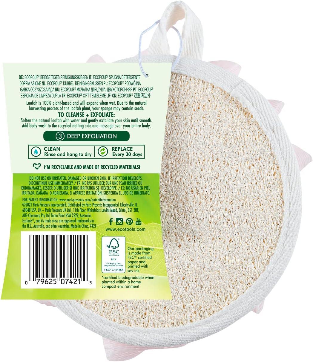 EcoTools EcoPouf Dual Cleansing Pad - Sustainable Body Exfoliator | Buy ...