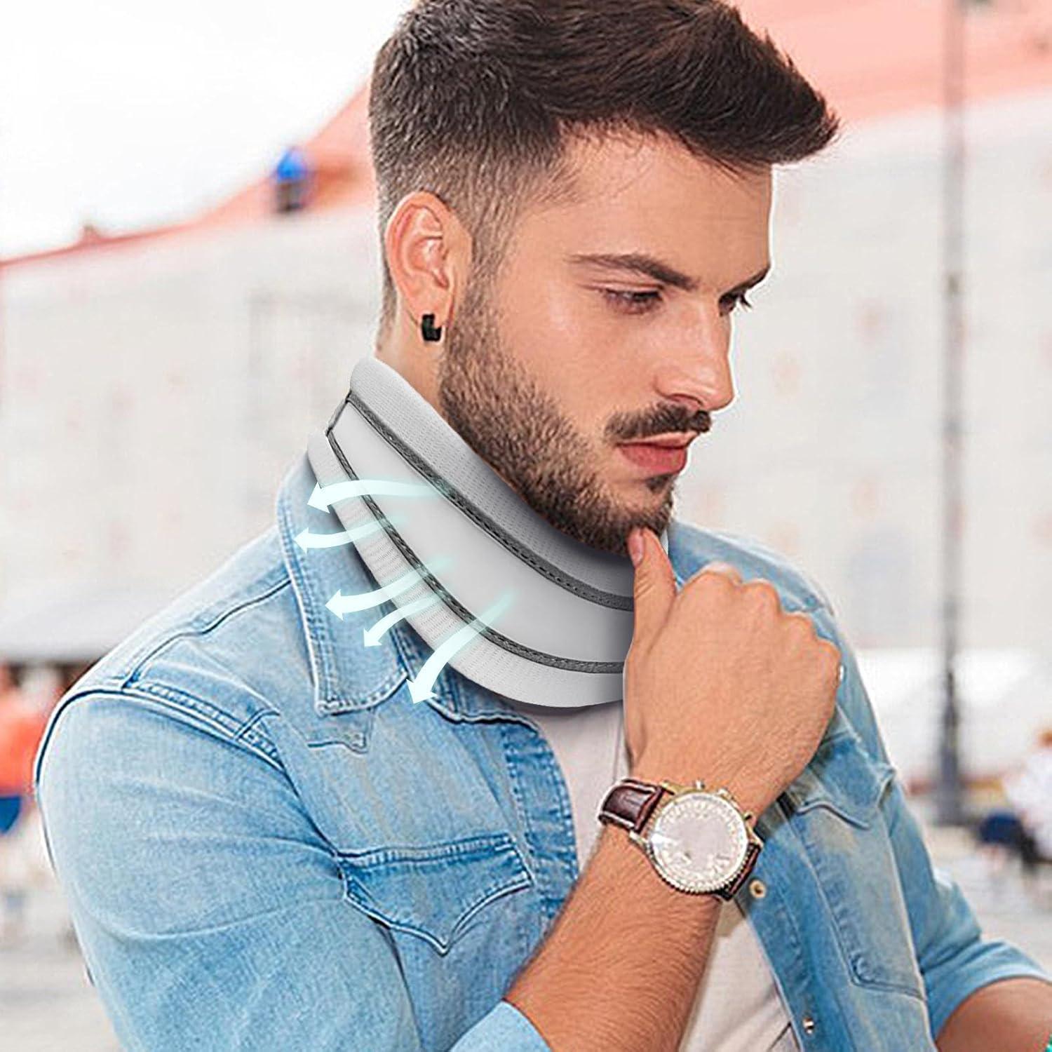 Nuytghr Rechenkrause | Soft Cervical Neck Support Collar | Comfortable ...