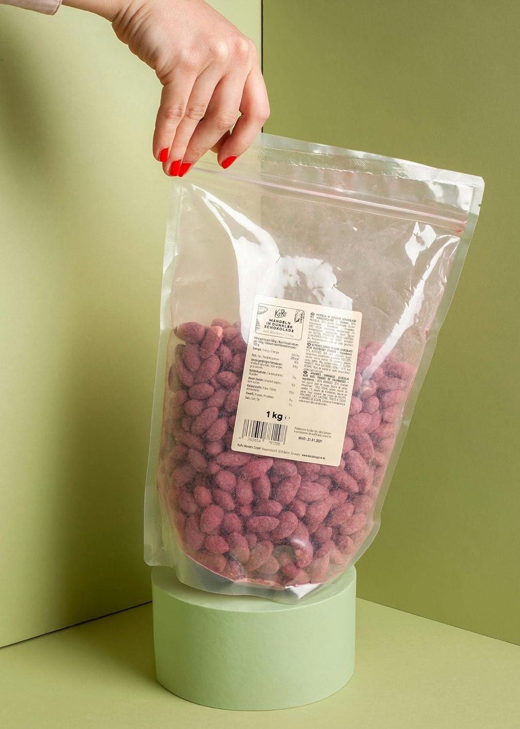 KoRo - Chocolate almonds freeze-dried raspberry powder 1 kg - A ...
