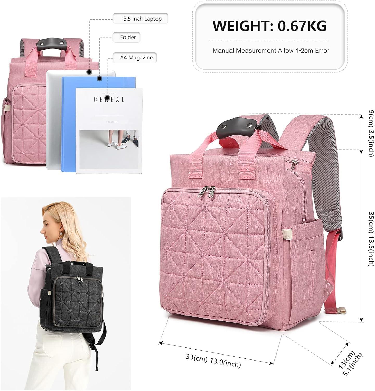 KONO Diaper Backpack - Large Multifunctional Baby Changing Bag for Moms ...