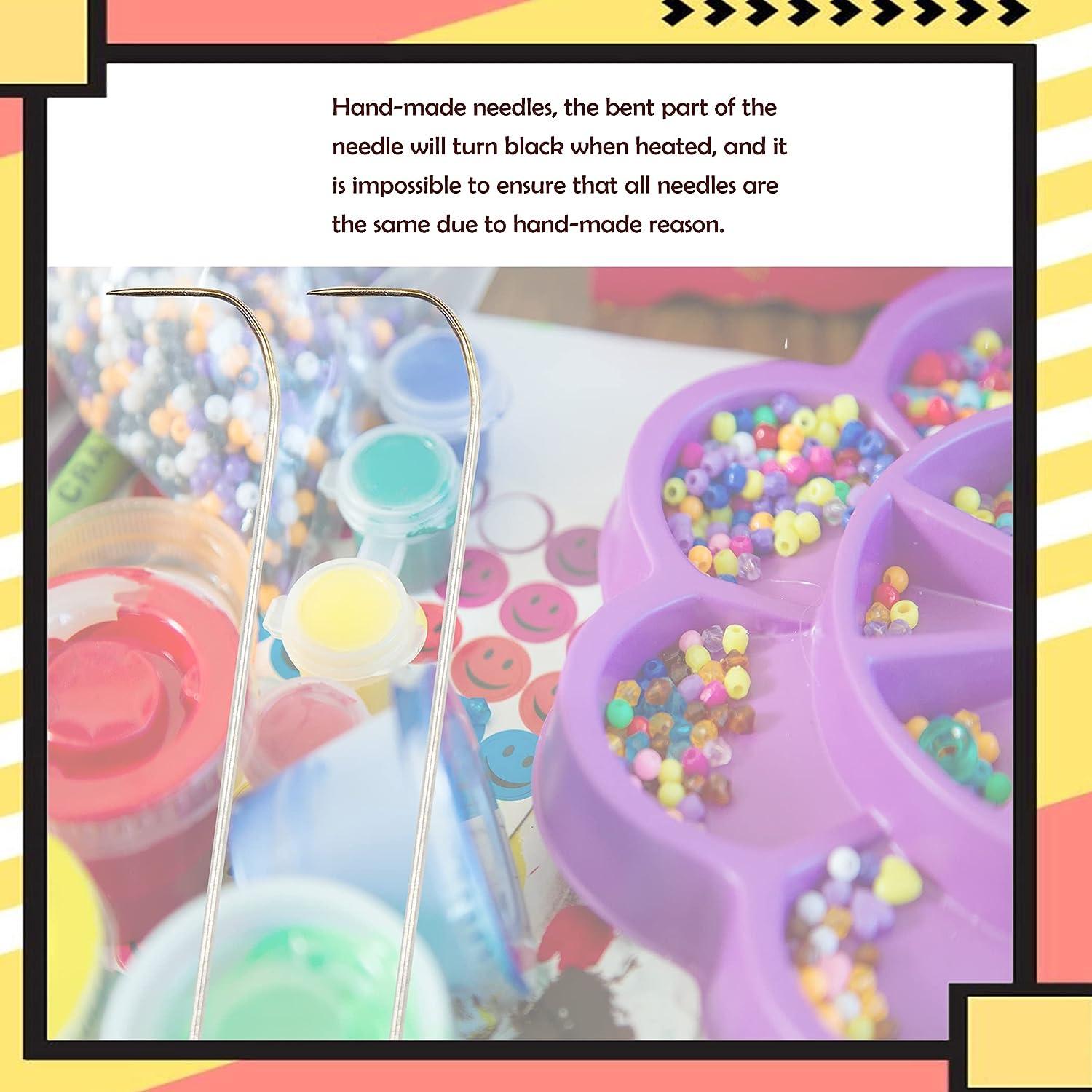 Electric Bead Spinner for Jewelry Making with Needles and Seed Bead Kit ...