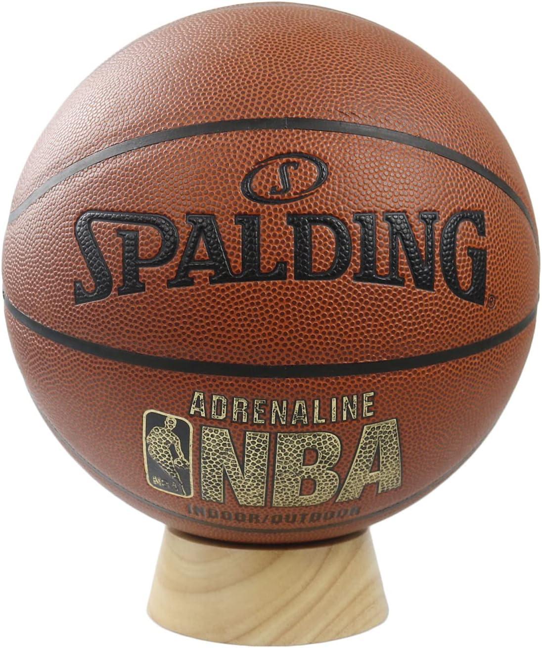 Wooden Display Stand for Sports Balls and Crystal Balls - Holder for ...