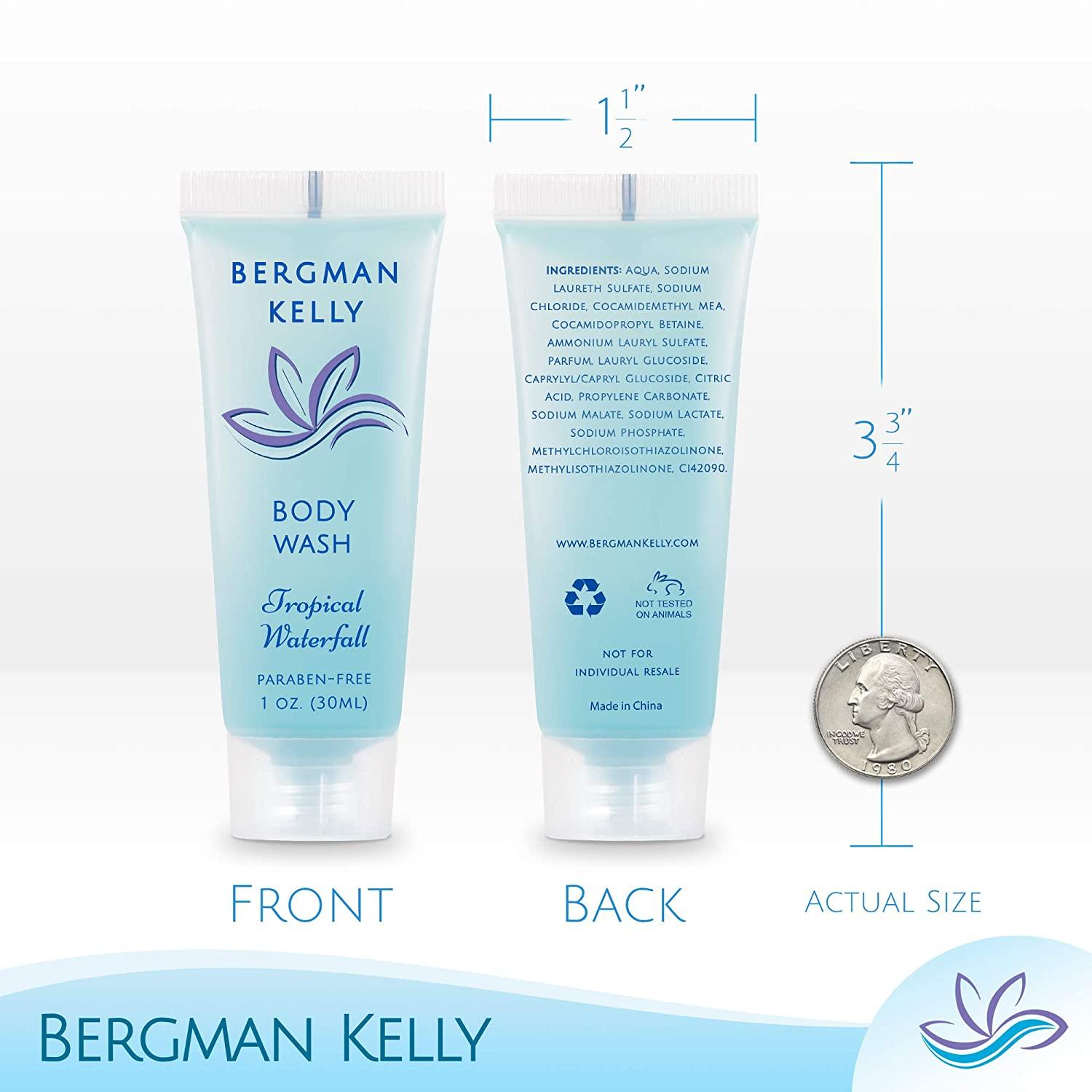 BERGMAN KELLY Travel Size Body Wash (1 fl oz, 200 PK, Tropical ...