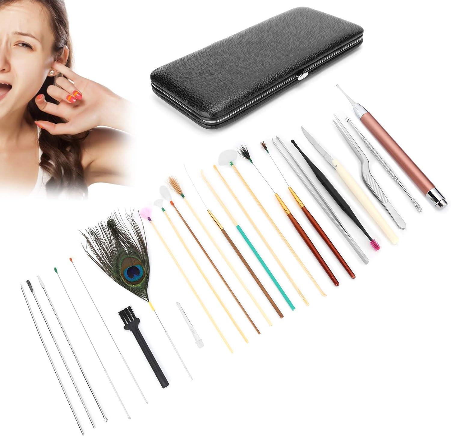 23-in-1 Spiral Ear Wax Tool Set for Comfortable Ear Wax Removal ...