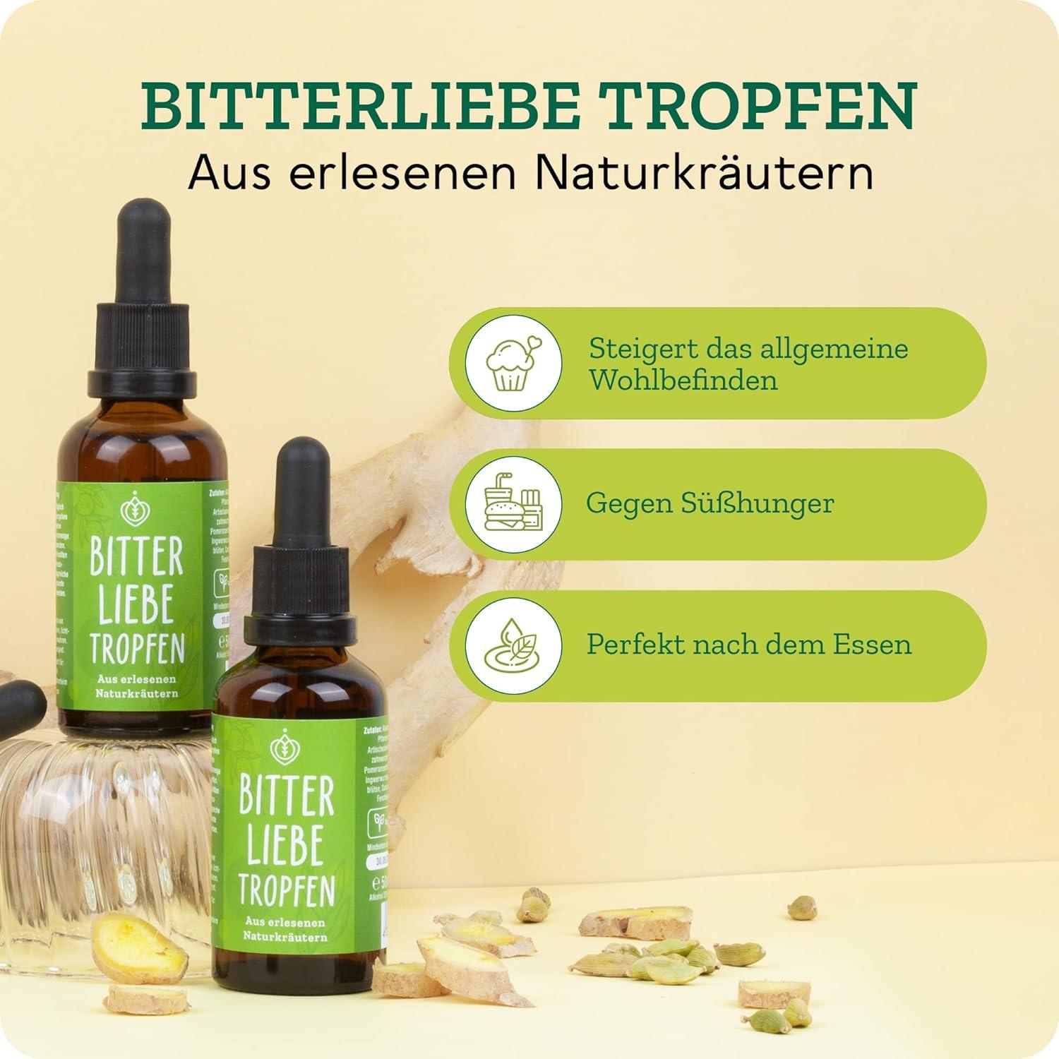 Bitter-Liebe Original Bitter Fabrics 50ml - High-Dose Bitter Drops by ...