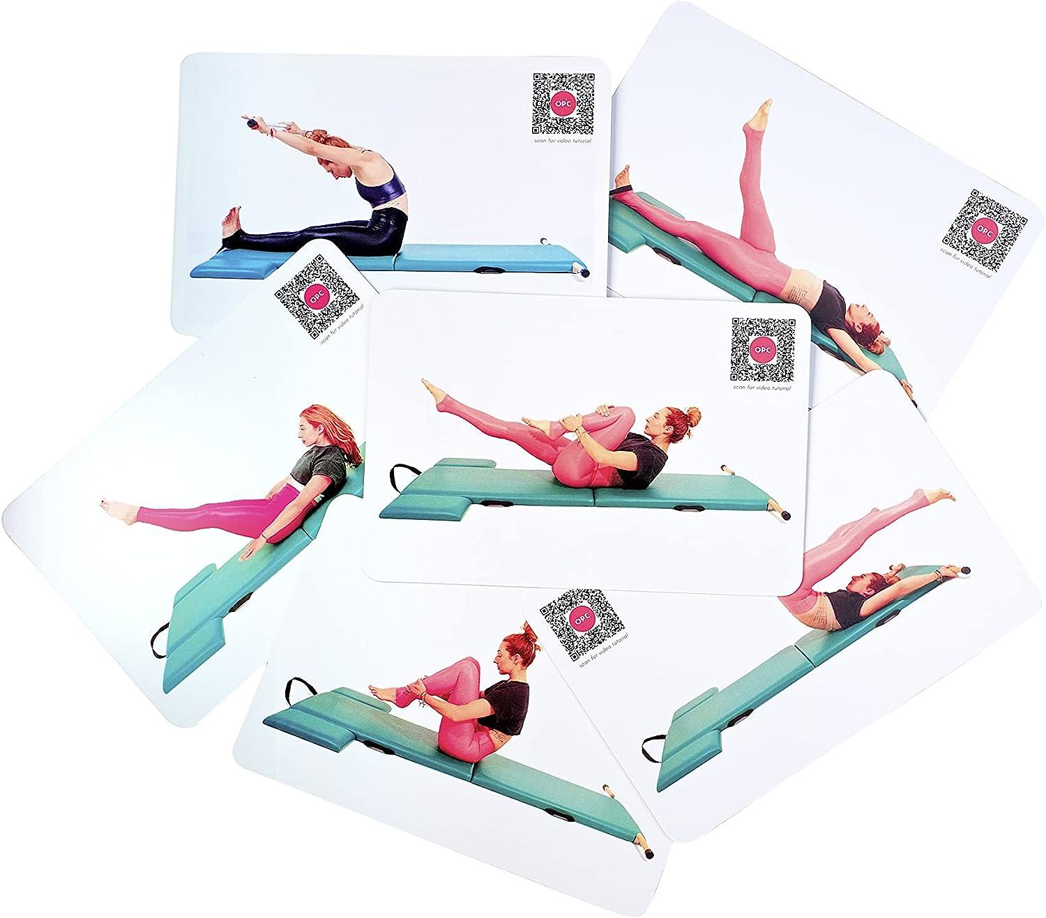 Online Pilates Mat Deck with 42 All-Levels Fitness Flash Cards | Home ...