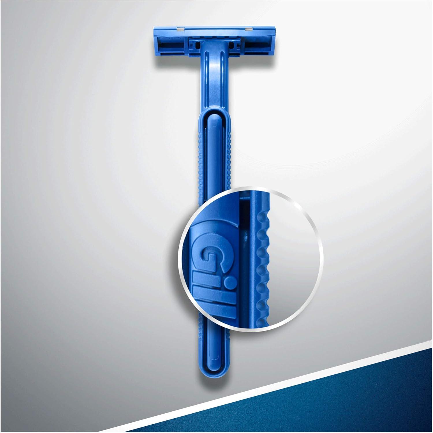 Gillette Blue II Fixed Head Disposable Razors - Pack of 10 ...