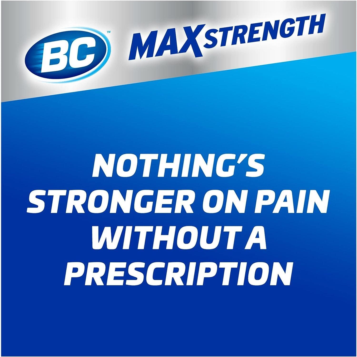 BC MAX Strength Fast Pain Relief Powder - Lemonade Flavor, 16 Count ...