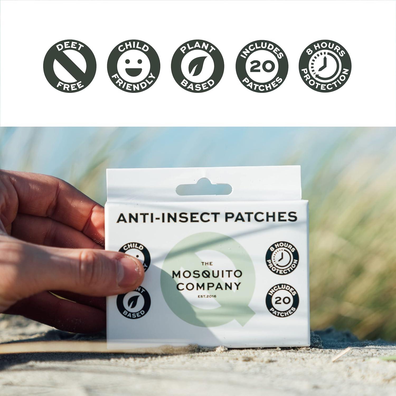 The Mosquito Company Anti Insect Patches - Natural Child-Safe ...