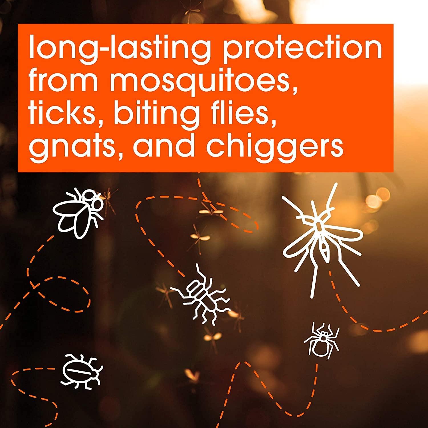 OFF! Deep Woods Mosquito & Insect Repellent Towelettes 12 CT - Pack of ...