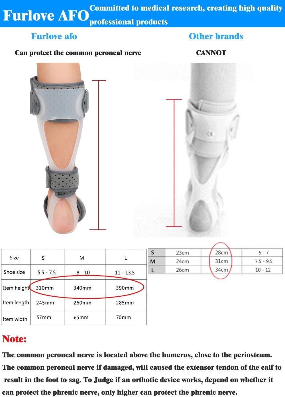 AFO Foot Drop Brace | Medical Ankle Foot Orthosis Support for Postural ...