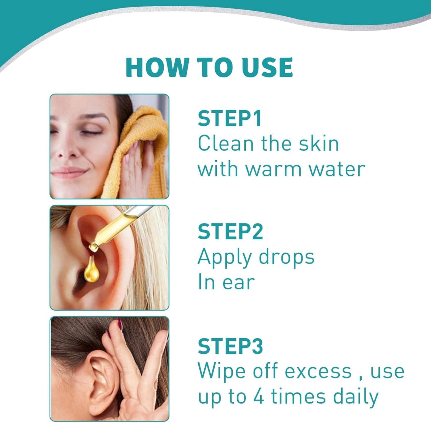 Ear Drops Tinnitus Relief for Ringing Ears Ear Ringing Treatment Oil ...