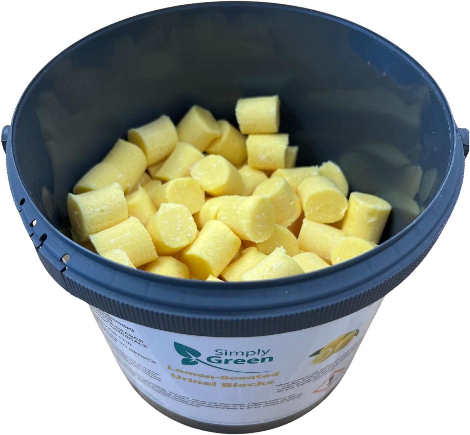 Lemon Scented Urinal Blocks (2 x 3kg Tub) | Buy Now with Express ...