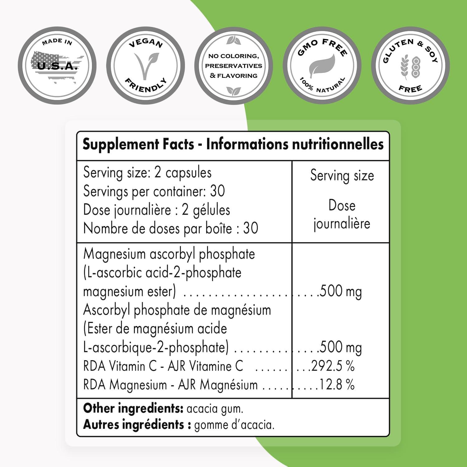 Supersmart Asc2P 500mg/day - Anti-Aging & Antioxidant Vitamin C ...