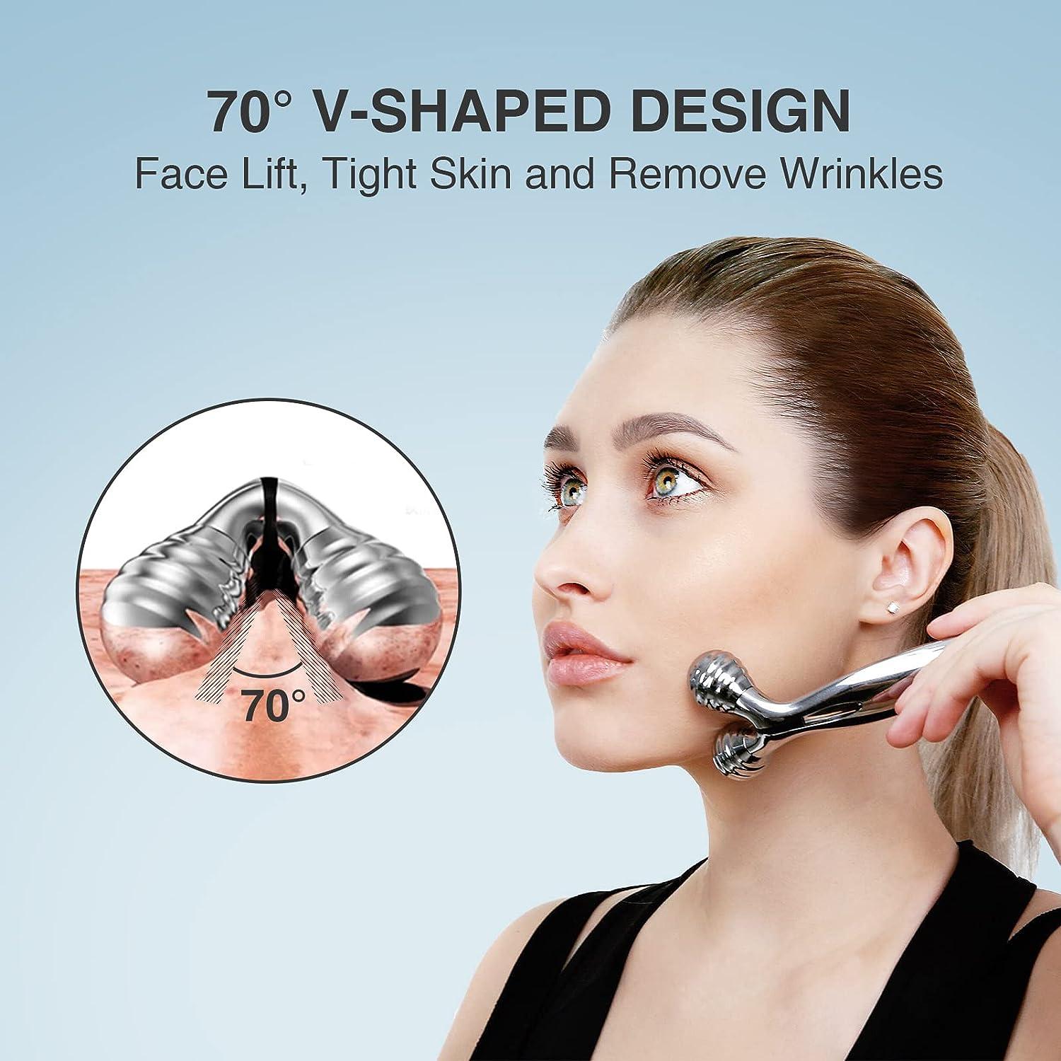 TOUCHBeauty Face Massager Roller - Reduce Puffiness, Tighten Skin ...