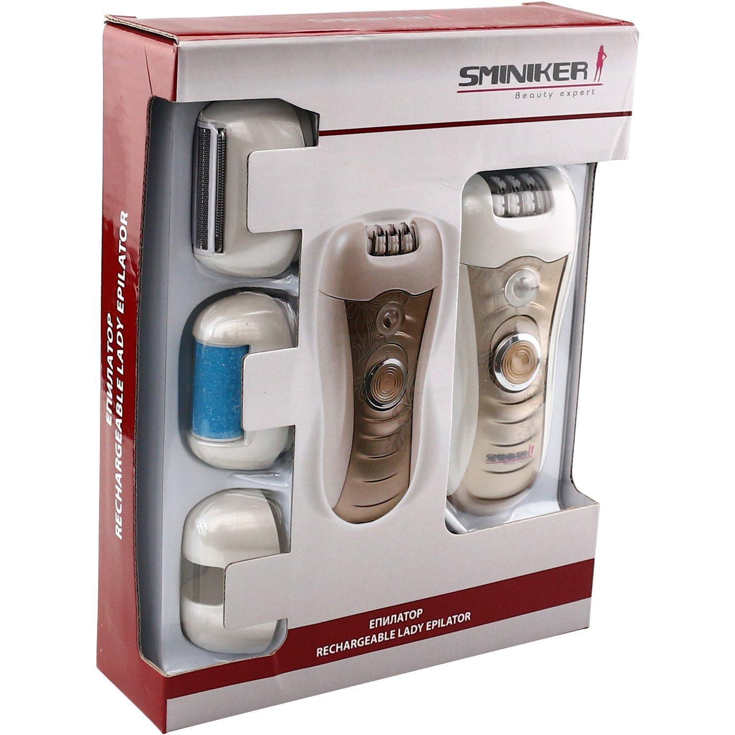 Sminiker 3 in 1 Lady Rechargeable Hair Removal Kit - Waterproof Bikini ...