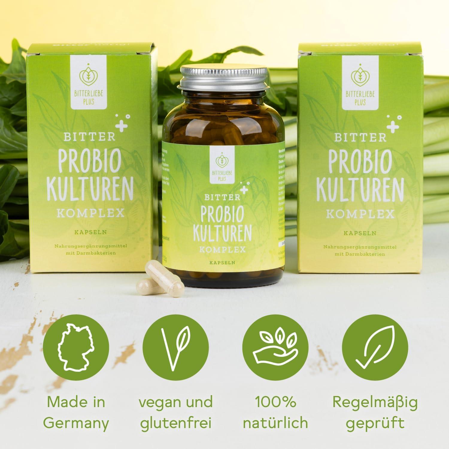 Bitter Love ProBio Cultures Complex Capsules | 15 Billion KBES I ...