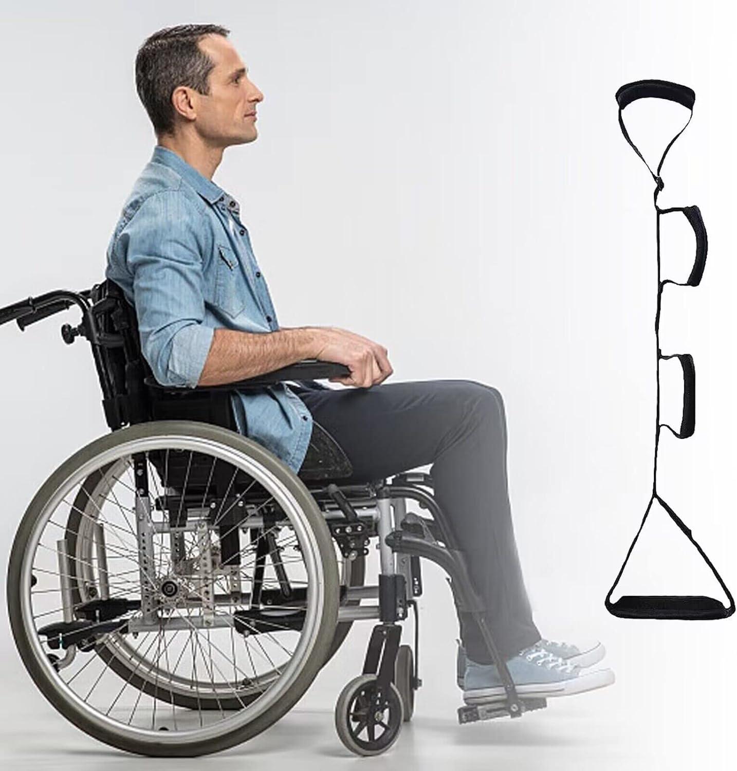 Leg Lifter Strap Foot Lifter & Hand Grip Mobility Lift Leg Raiser Aids ...