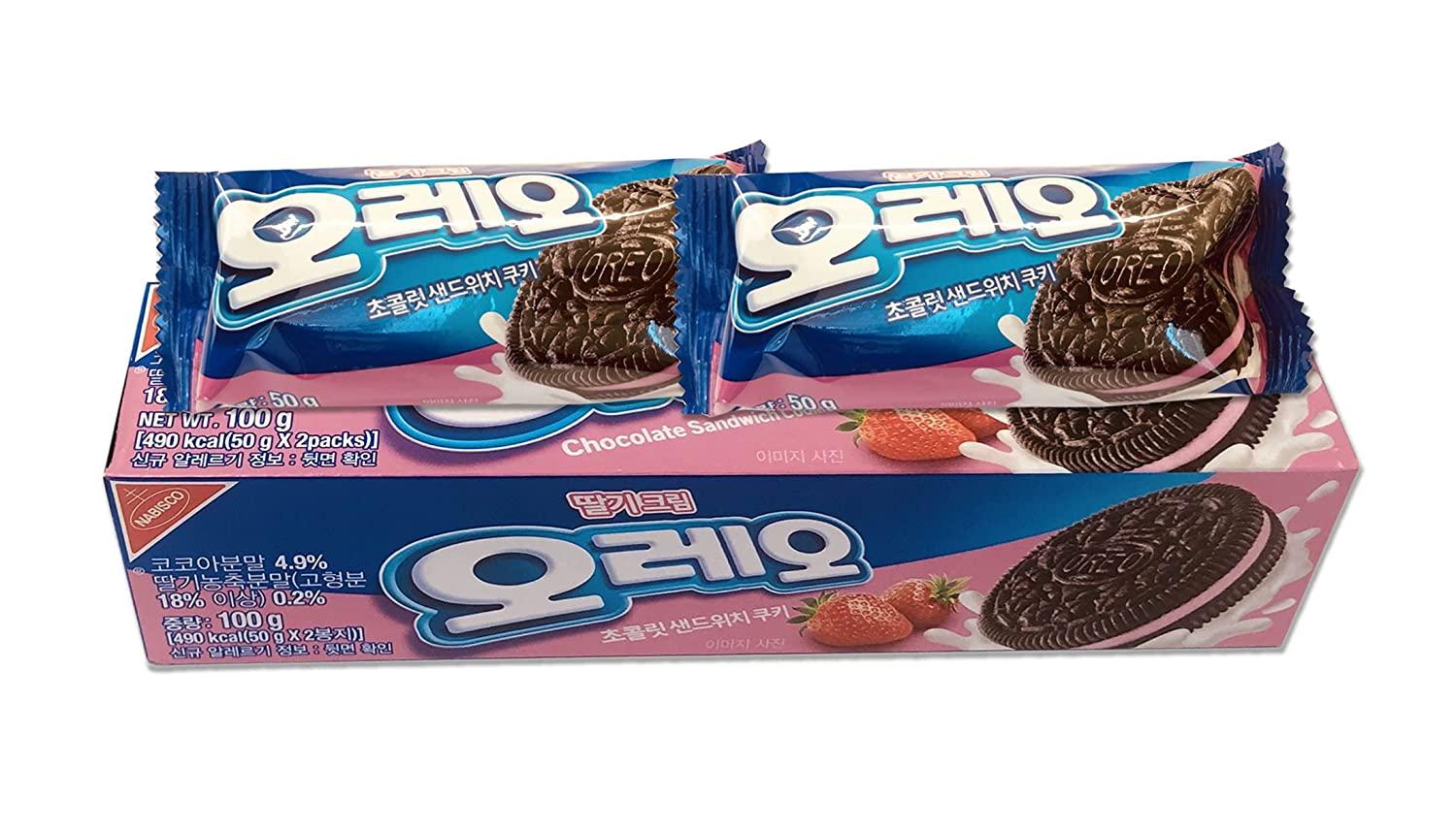 Oreo Cookies Snack Sandwich Crackers - Korean Exclusive 6 Pack ...