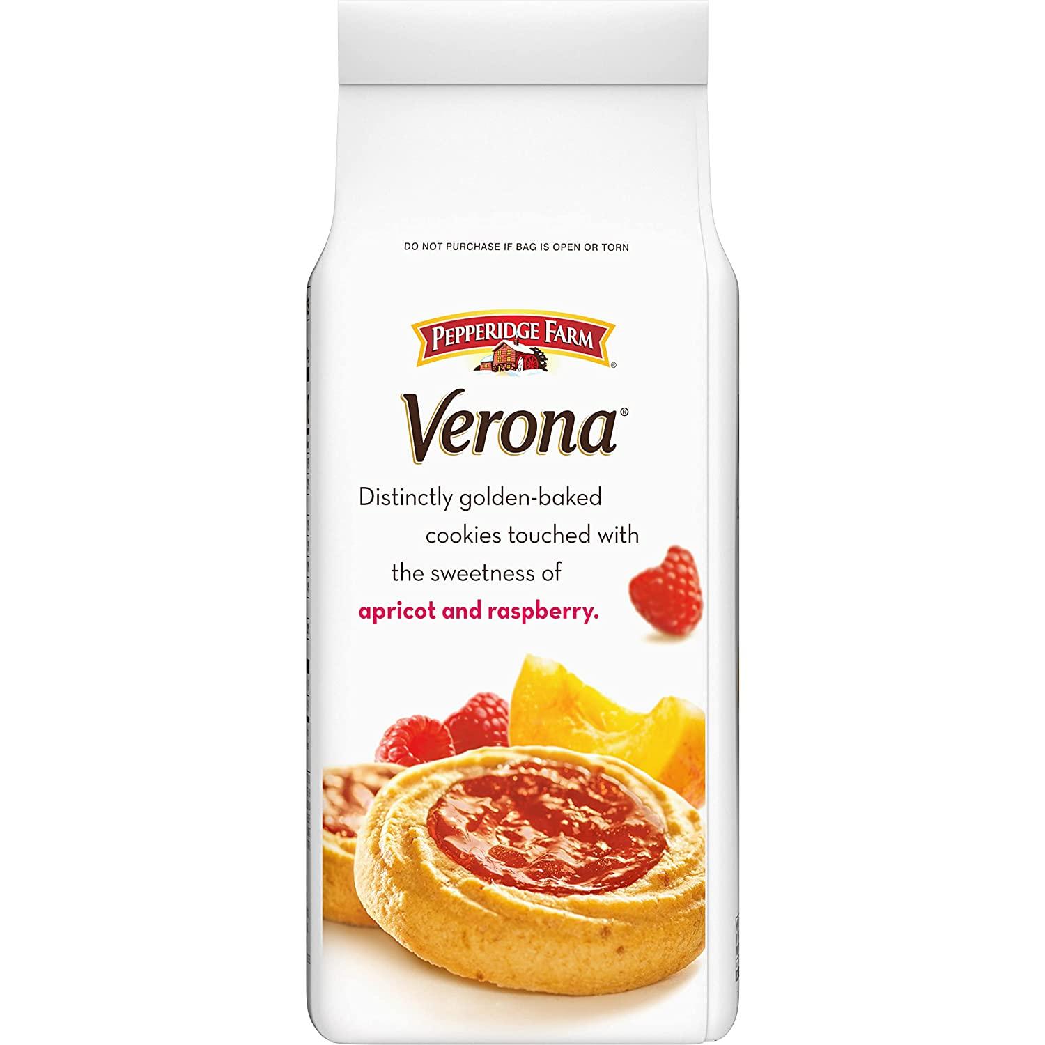 Pepperidge Farm Verona Apricot Raspberry Thumbprint Cookies - 6.75 oz ...