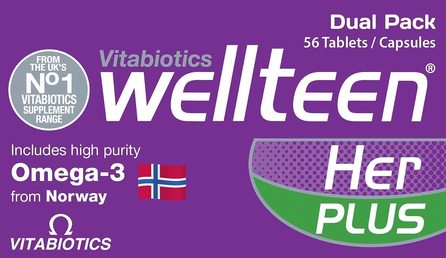 Vitabiotics Wellteen Her Plus Tablets x 56 - Complete Woman's Health ...