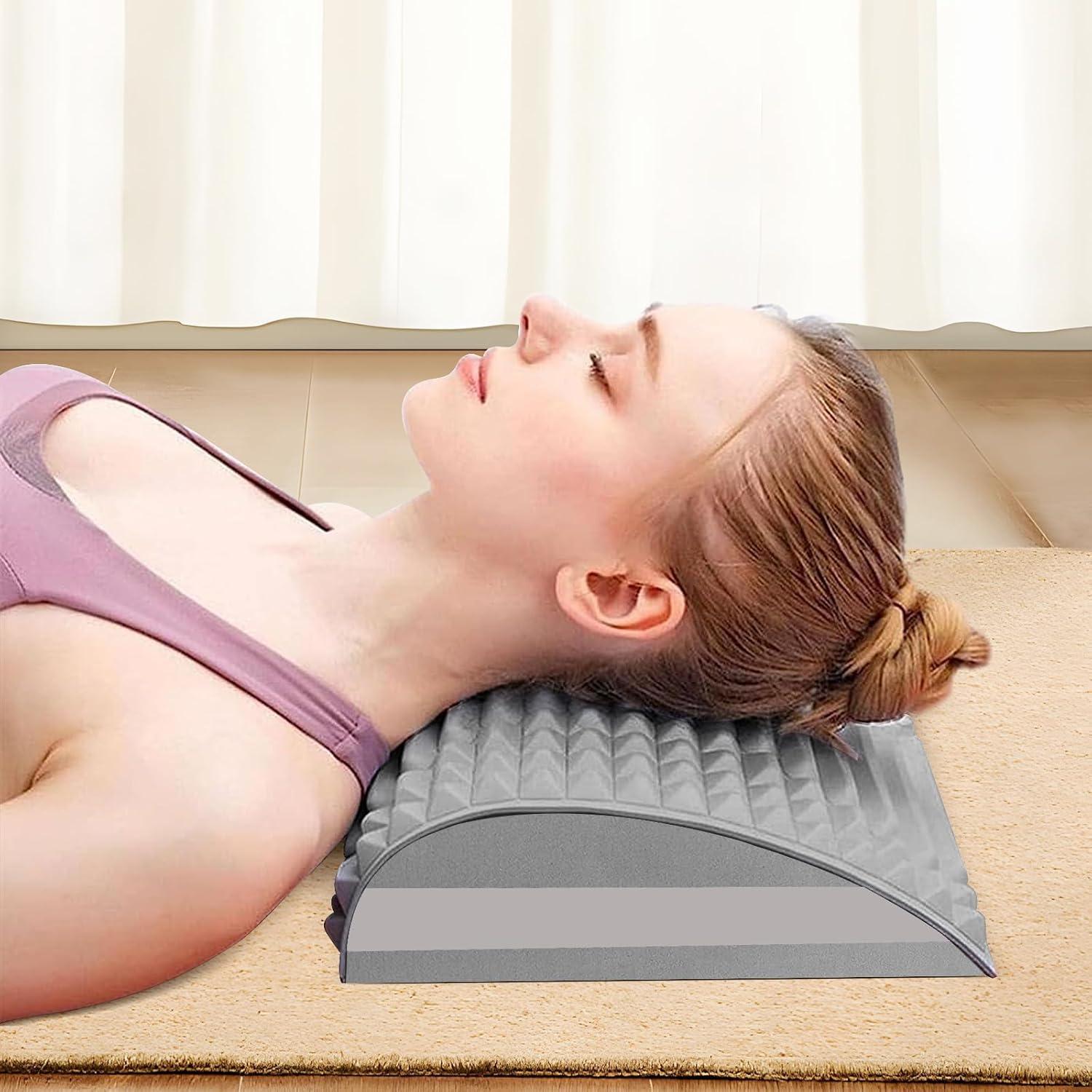 2-in-1 Back Extensor & Neck Stretcher - Multi-Level Spine Board for ...
