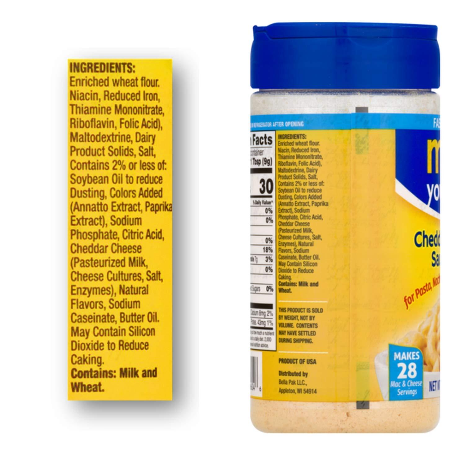 Mac Yourself | Delicious Cheddar Cheese Sauce Mix | Perfect Cheese ...