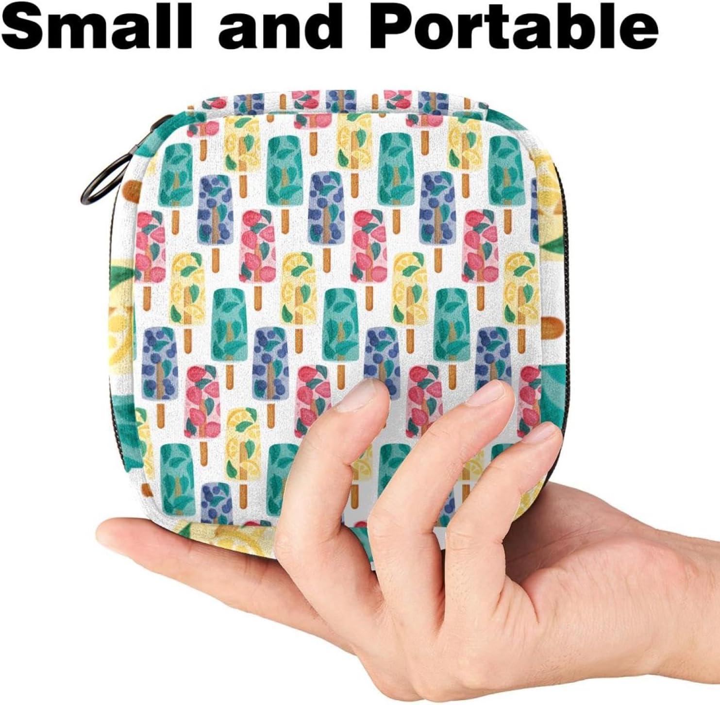 Javenproeqt Portable Women's Binding Bags | Menstrual Cup Pocket & Pads ...