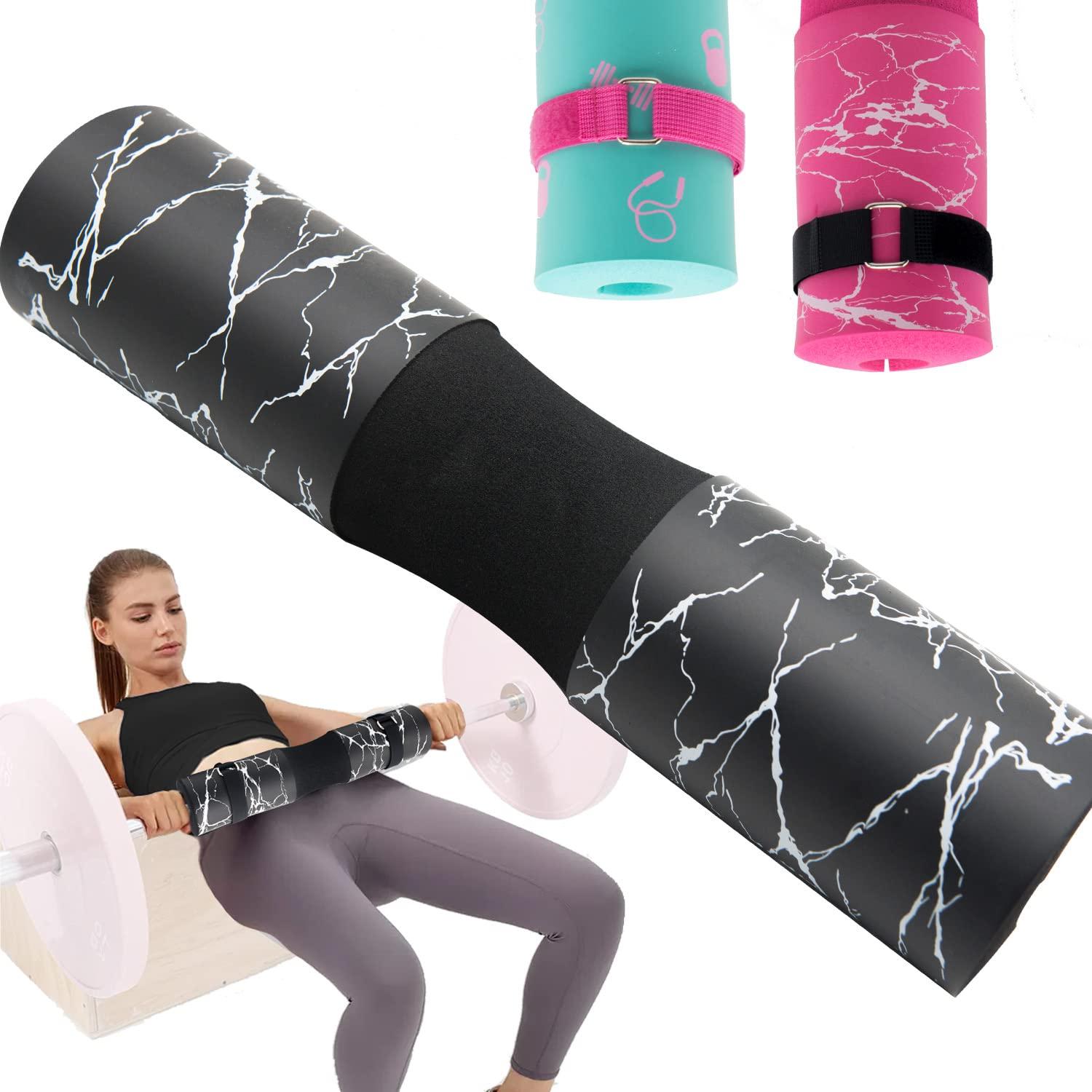 STRBEE MLX Barbell Pad - High Density Sponge for Squat, Lunge, Hip ...