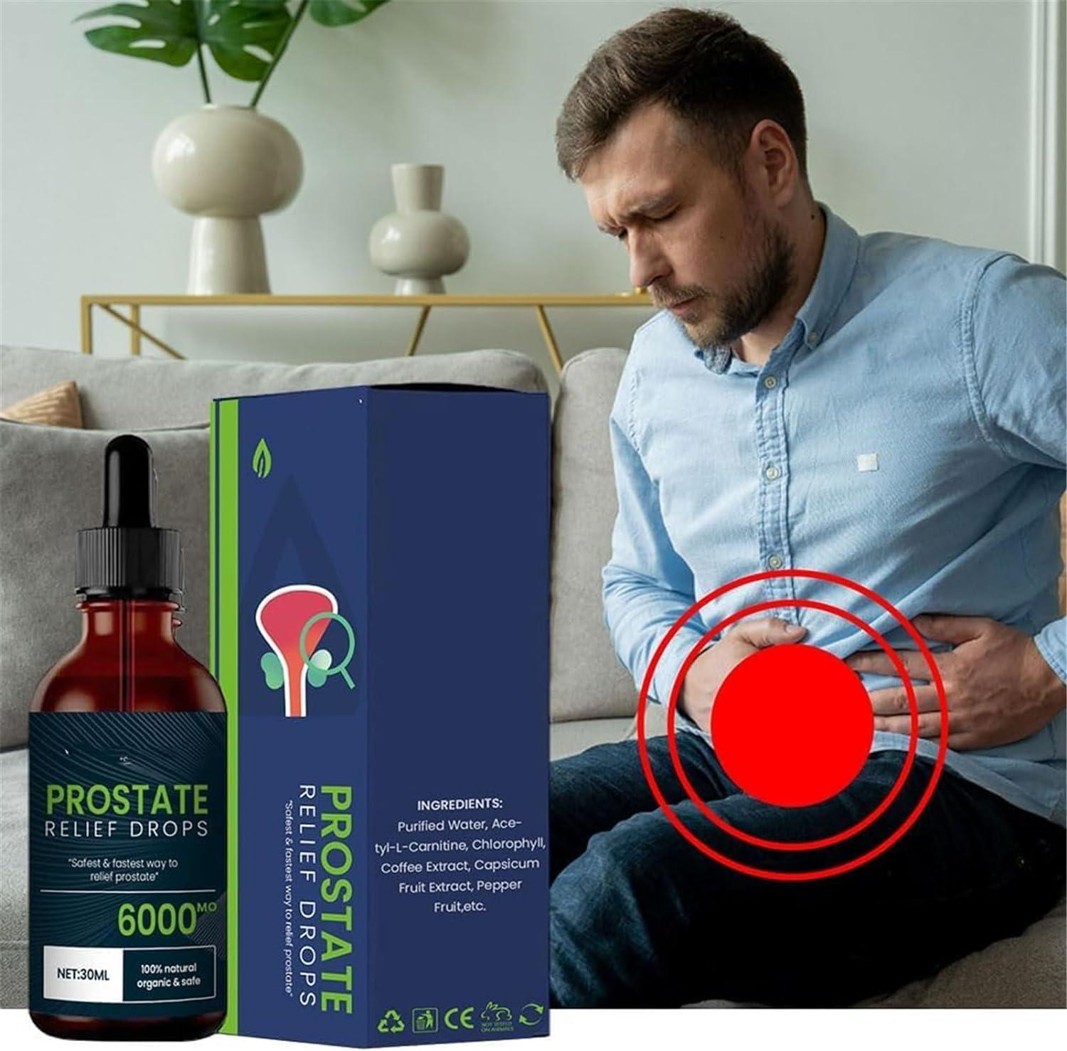 2024 New Prostate Treatment Drops - Prostate Pain Relief Drops Prostate ...