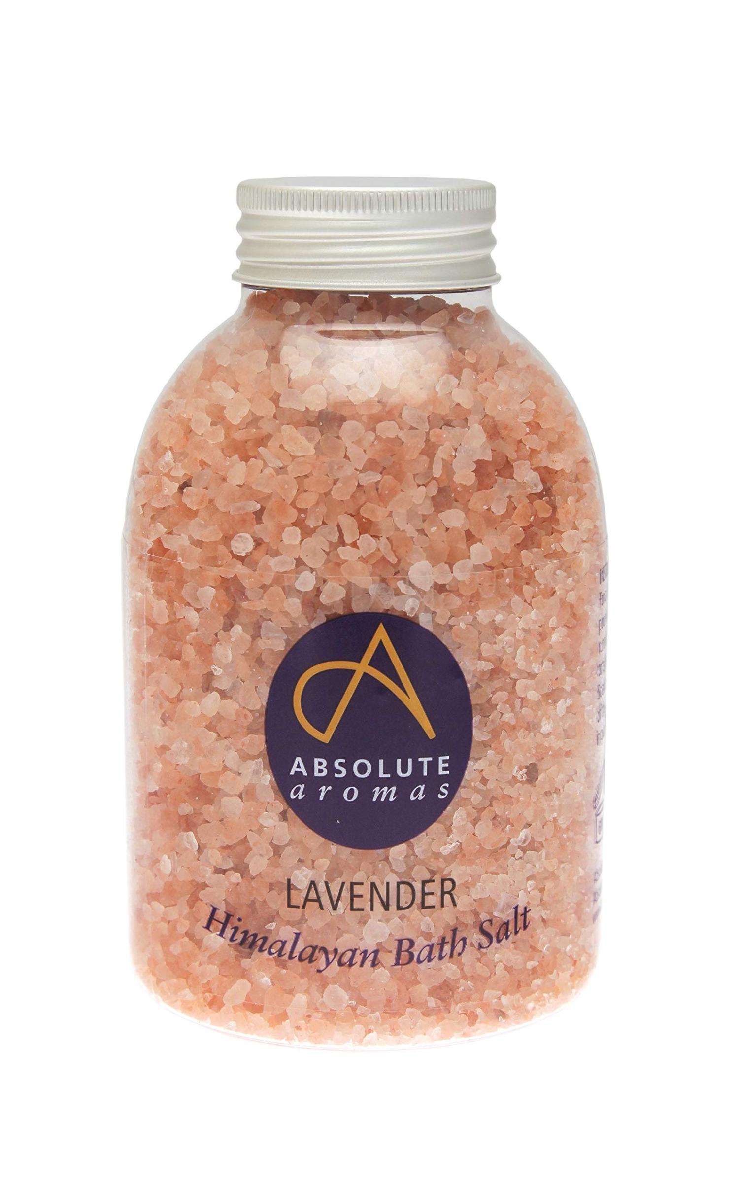 Absolute Aromas Lavender Bath Salts 625g - Infused with Pure Lavender ...
