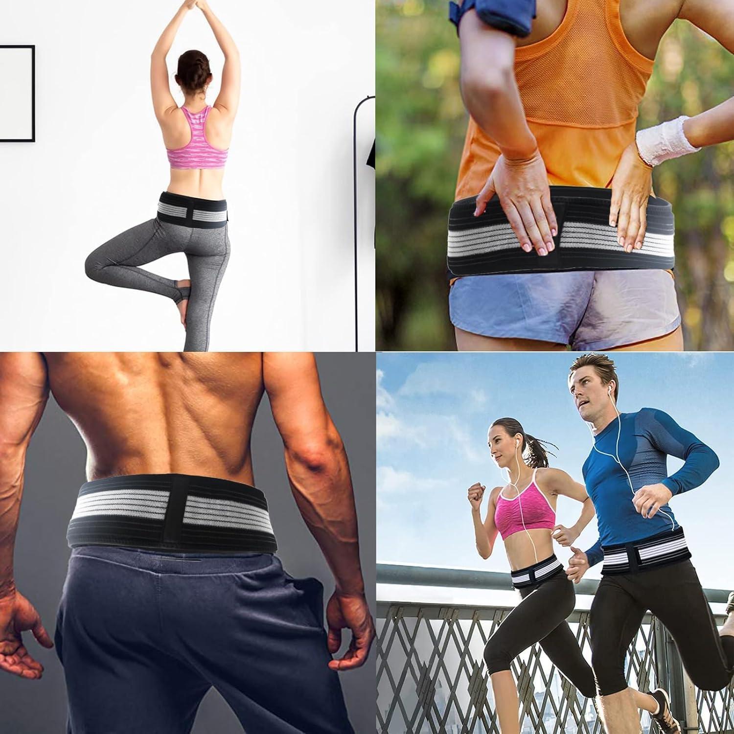 HZZXCH Sciatica Belt: Durable Sacroiliac Support Brace for Lower Back ...