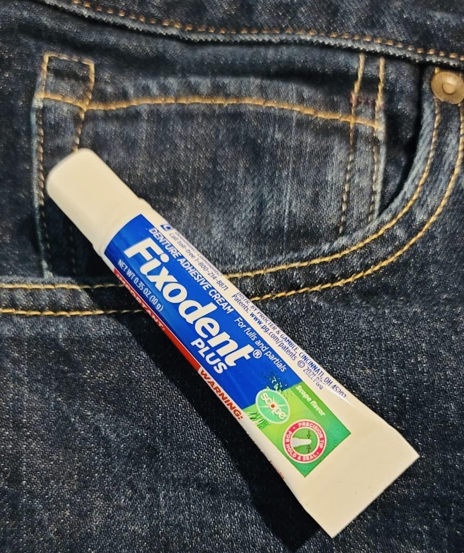 Fixodent Plus Precision Hold & Seal with Scope 0.35 oz - Pack of 12 ...