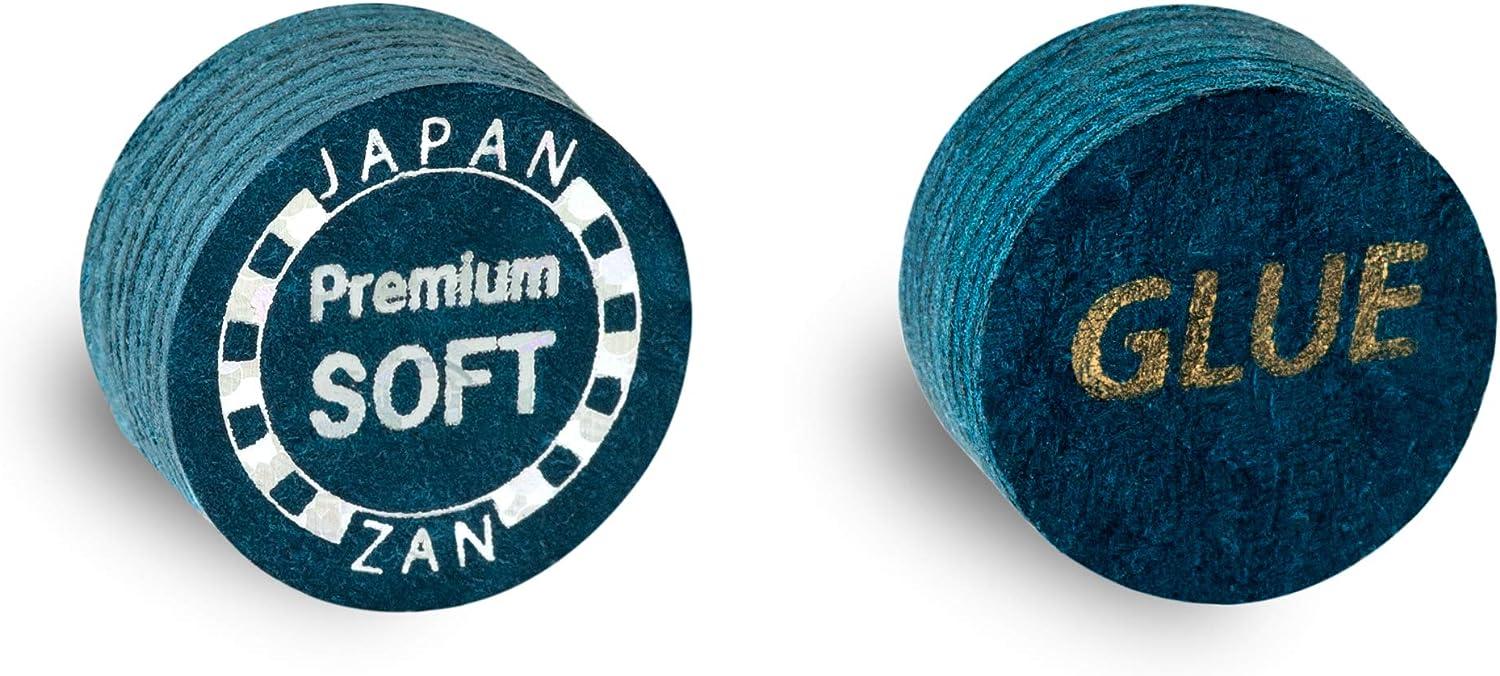 Zan Premium Soft Pool Billiard Cue Tip | 9 Layers, 13mm | 1 pc | Buy ...