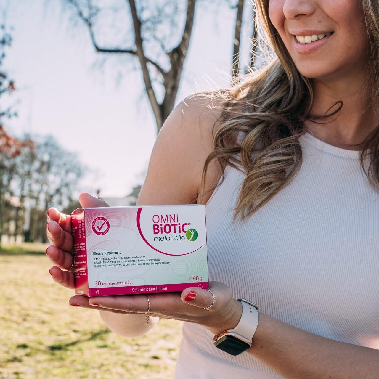 OMNi BiOTiC Metabolic - 30 Sachets | 7 Bacterial Strains | 3 Billion ...