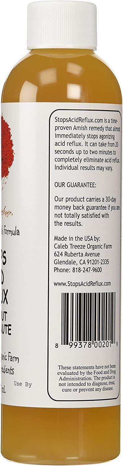 Caleb Treeze Organic Farm Acid Reflux Relief - 8 fl oz (237 ml)