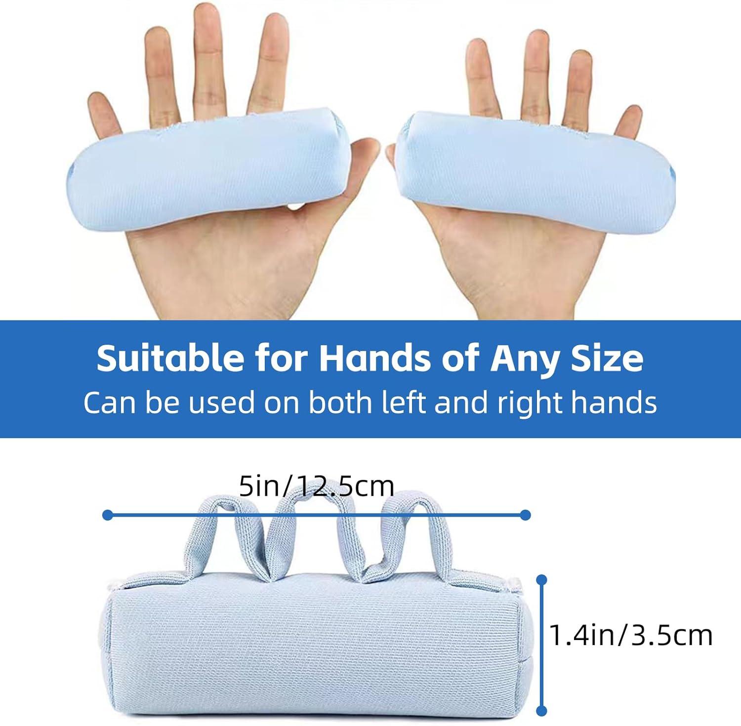 Palm Grip Finger Contracture Cushion - Soft Finger Splitter Aid for ...