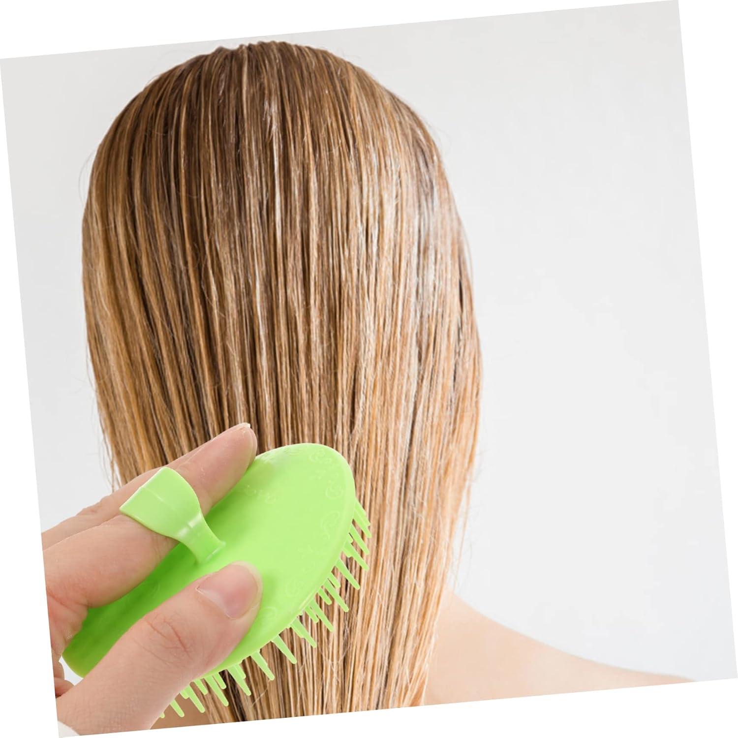 TOVINANNA 12 Shampoo & Scalp Massage Brush - Hair Wash Tool - 2 Pack in ...