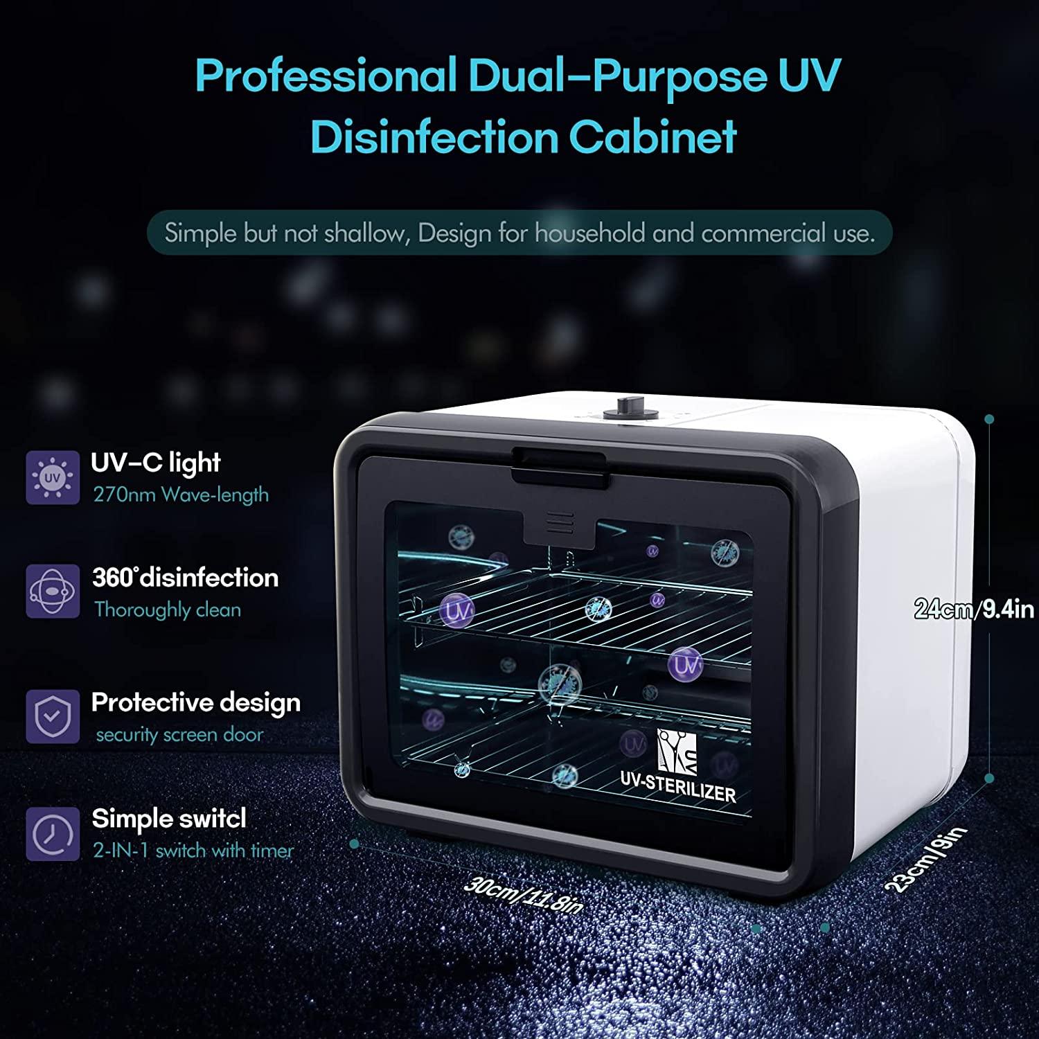 10L UV Sanitizer Box: Kills 99.9% Bacteria & Viruses in 10 Mins | Great for Baby Bottles, Toys ...