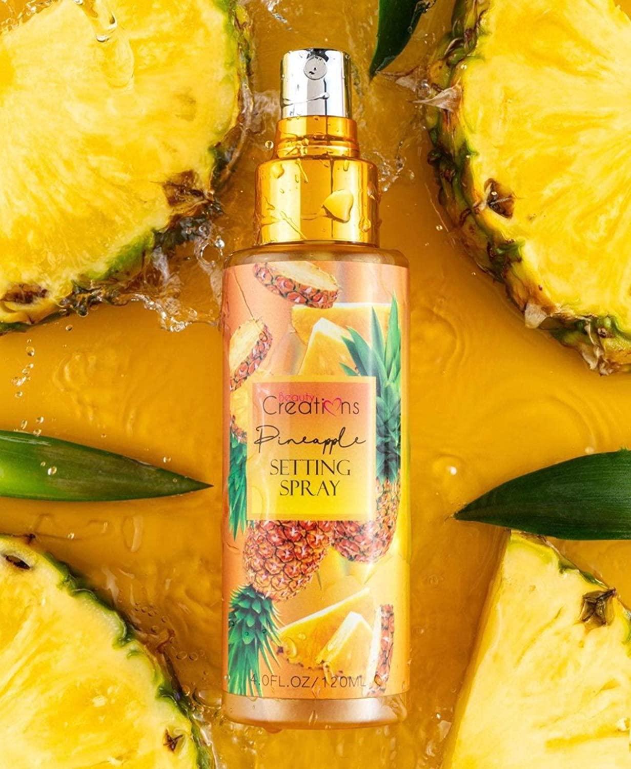 Beauty Creations Pineapple Setting Spray - Long-lasting Makeup Fixer ...