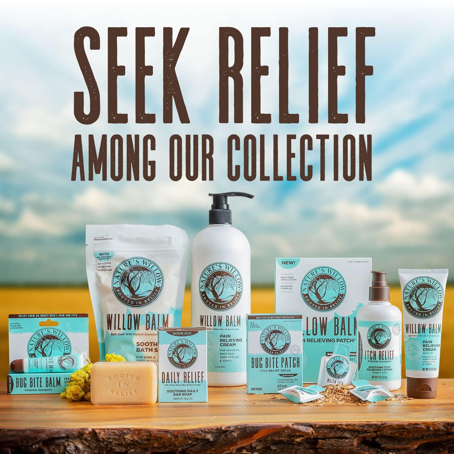 Nature's Willow Daily Relief Bar Soap with White Willow Bark | Natural ...