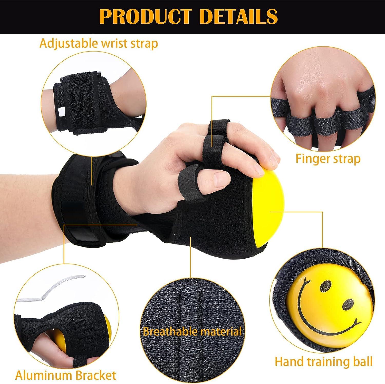 Grip Strength Ball Anti Spasticity Ball Splint Finger Orthosis Finger ...