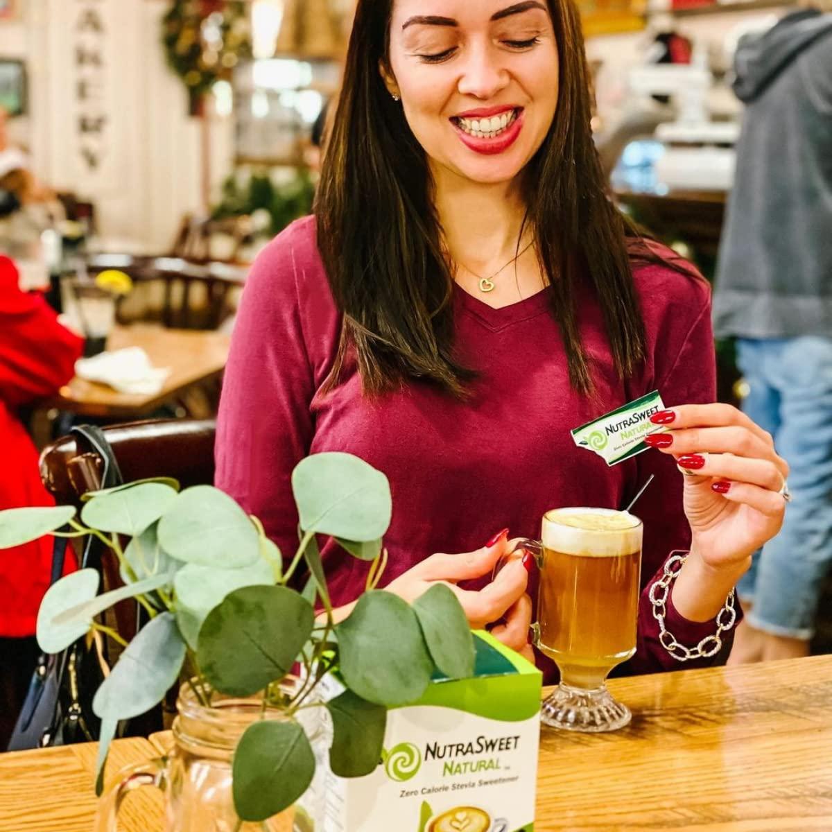 NutraSweet Natural Zero Calorie Stevia Sweetener-Natural Sugar ...