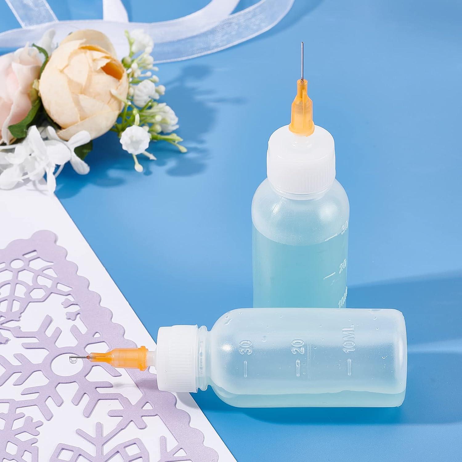 Benecreat 12 Pack 1oz Precision Tip Applicator Bottles Set - DIY Quilling Glue Oiler Bottle with ...