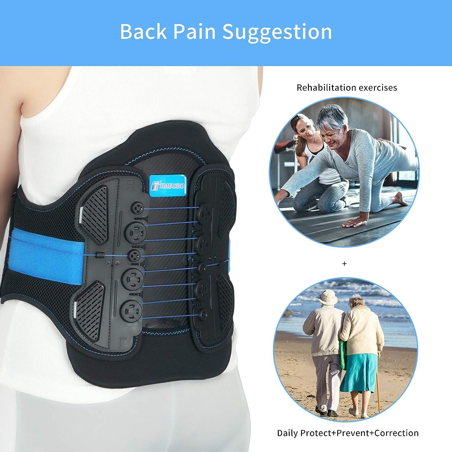Lumbar Support LSO Back Brace for Herniated Disc Pain Relief ...
